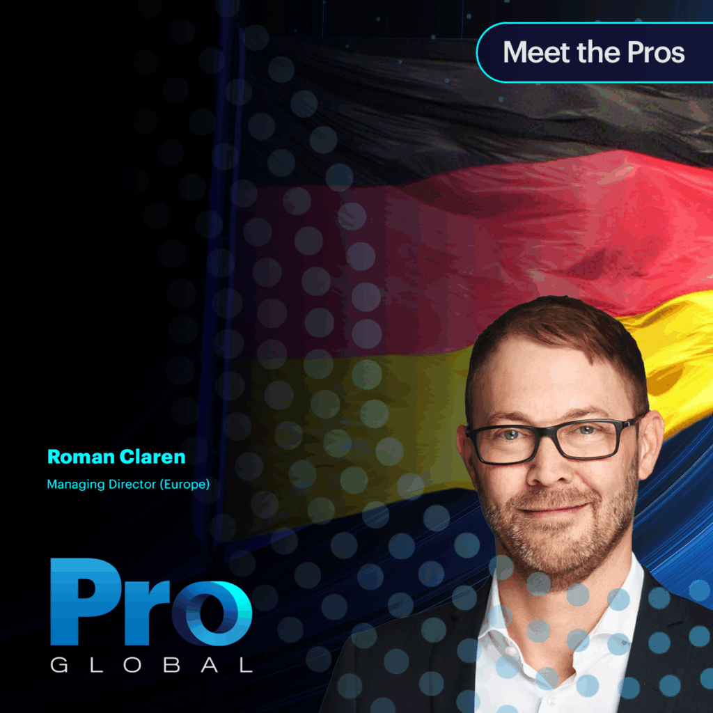 Meet the Pros: Roman Claren - Managing Director (Europe) - Pro Global