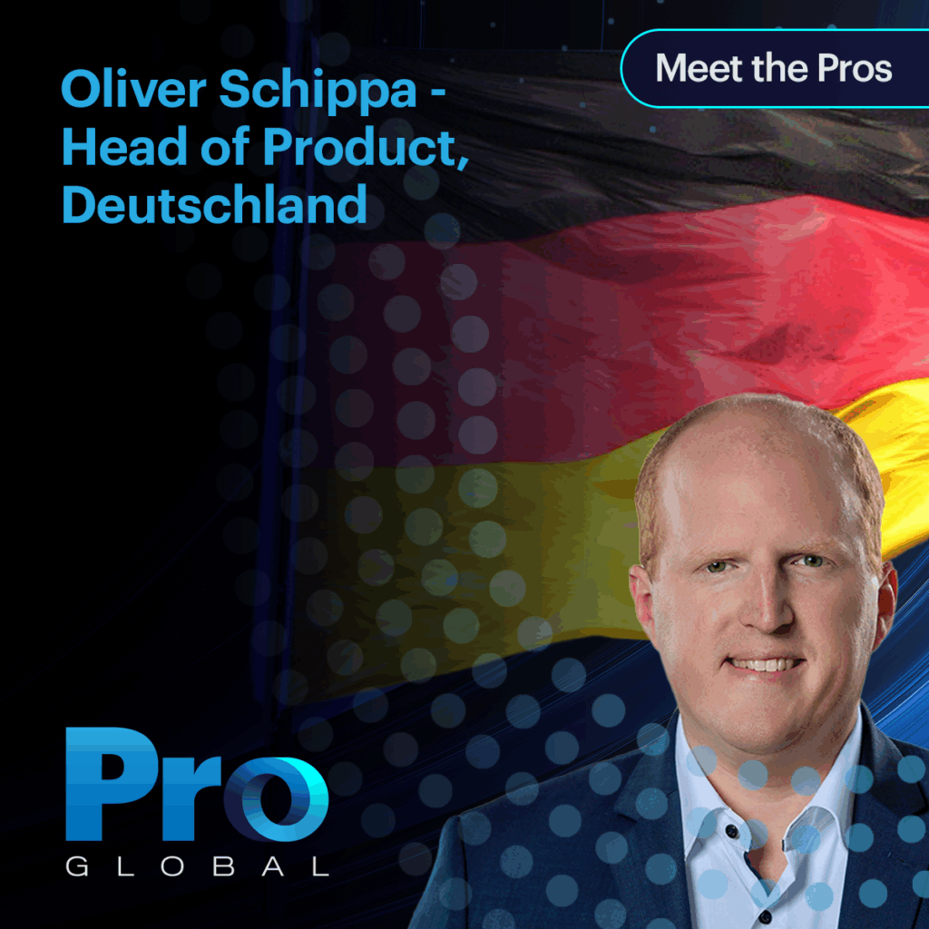 Meet the Pros: Oliver Schippa - Head of Product (Europe) - Pro Global