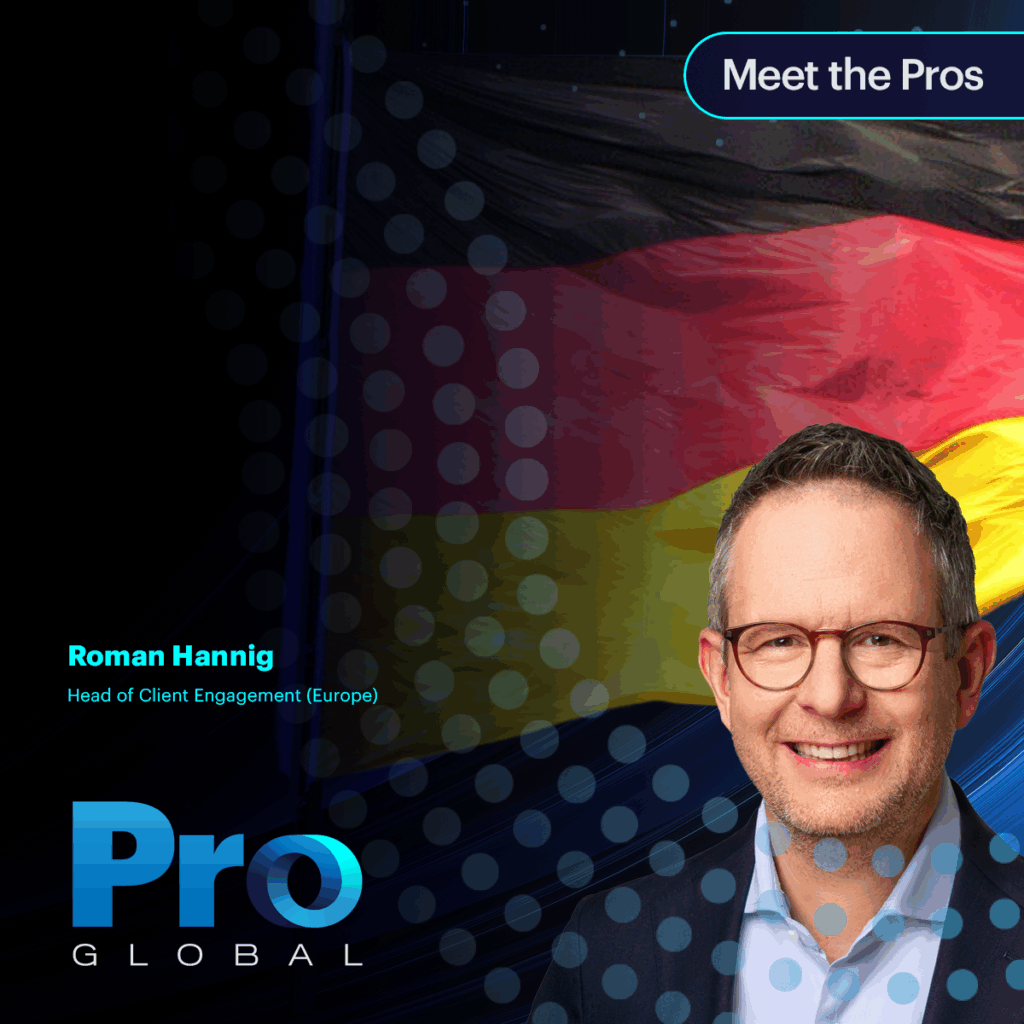 Meet the Pros: Roman Hannig - Head of Client Engagement (Europe) - Pro ...