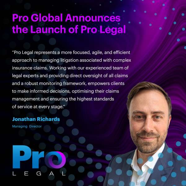 Pro Global Announces the Launch of Pro Legal - Pro Global