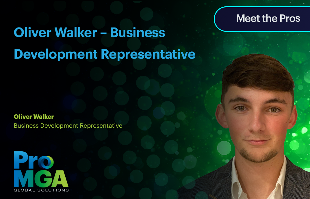 Meet the Pros: Oliver Walker - Pro Global